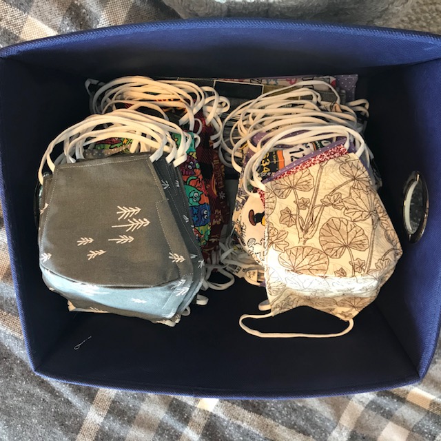 More Mask Making – The Apples in My Orchard