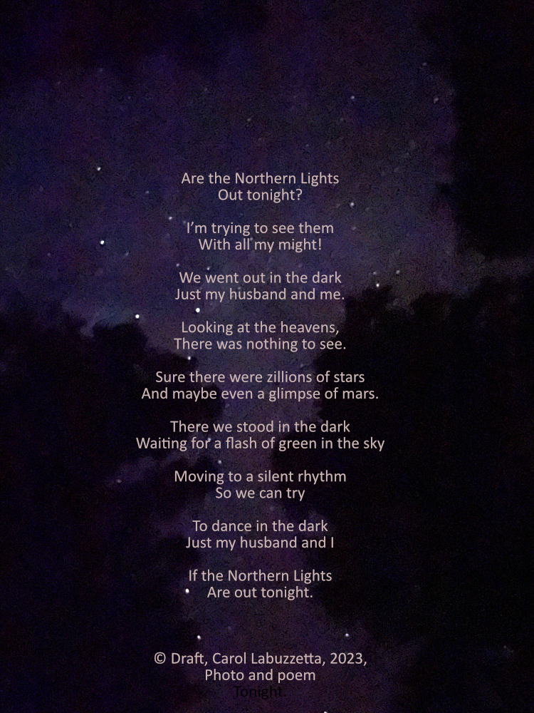 Poetry Friday: In Search Of the Northern Lights – The Apples in My Orchard